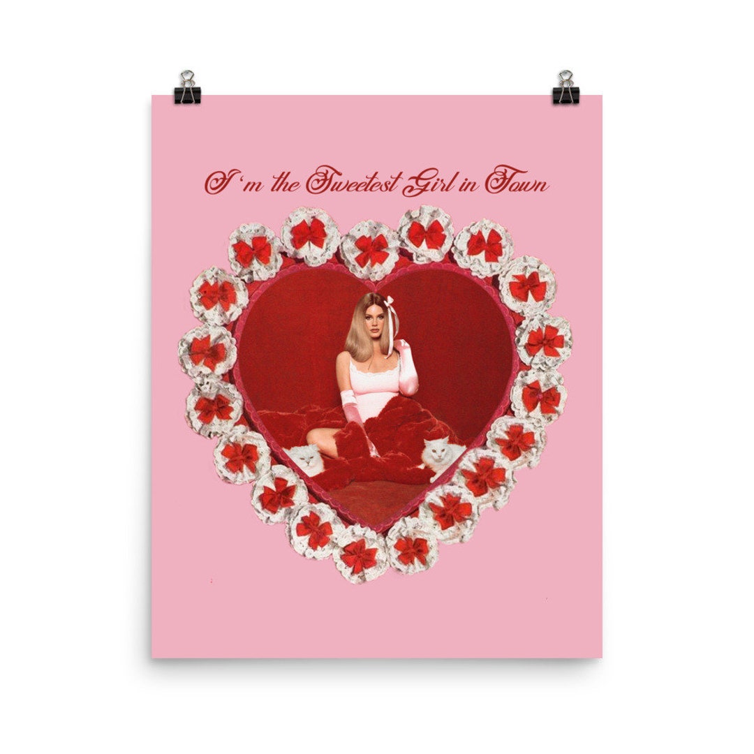 Lana Del Rey Skims Poster Coquette Aesthetic Room Decor Valentine's ...