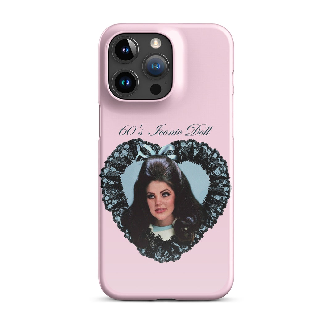 Priscilla Presley Coquette Aesthetic Snap Case for iPhone Sofia Coppola ...