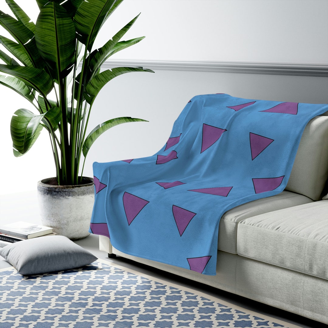 90s Nostalgia Throw Blanket, Decorative Cartoon Blanket, Rocko's ...