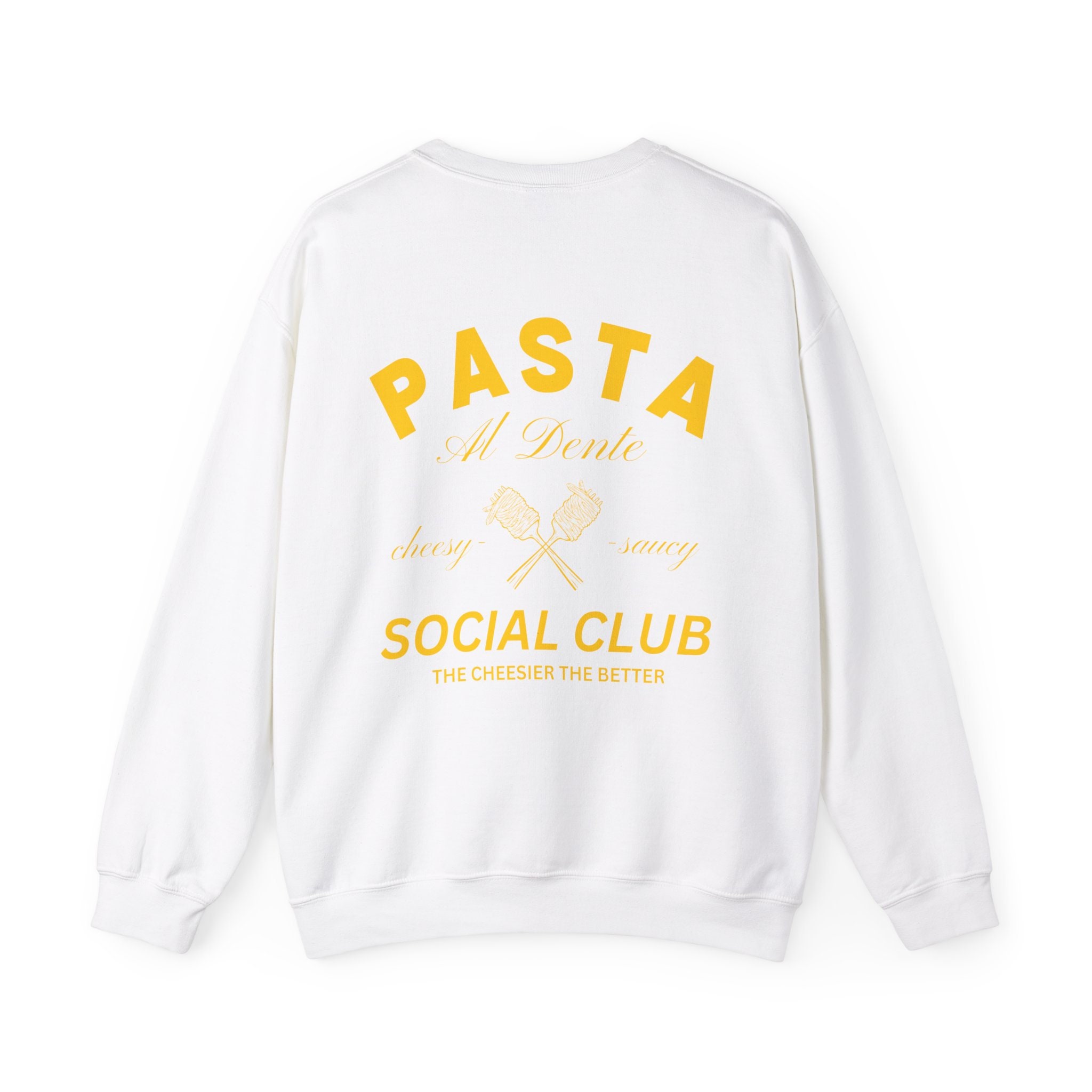 Pasta Al Dente Social Club Sweatshirt, Pasta Sweater, Pasta Lover ...