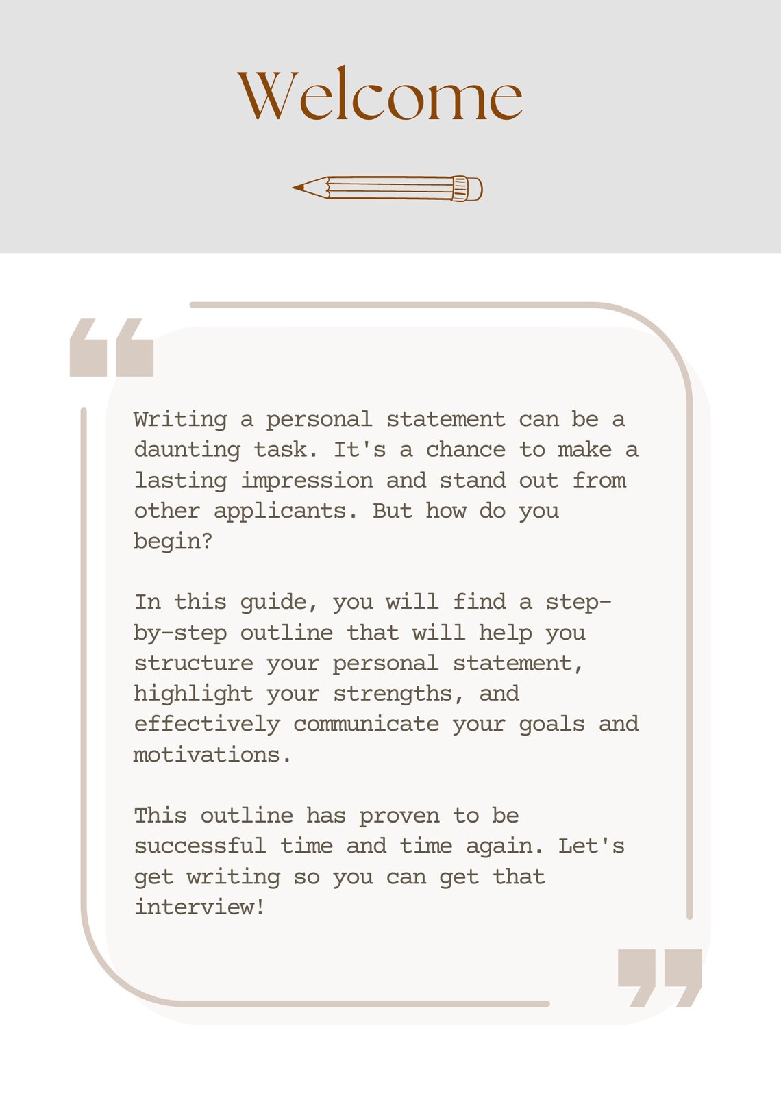 CRNA School Personal Statement - Personal Statement Template & Outline ...