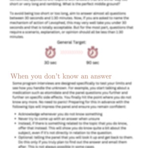 Interview Basics: CRNA School Interview Tips - Etsy