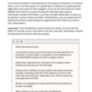 Interview Basics: CRNA School Interview Tips - Etsy