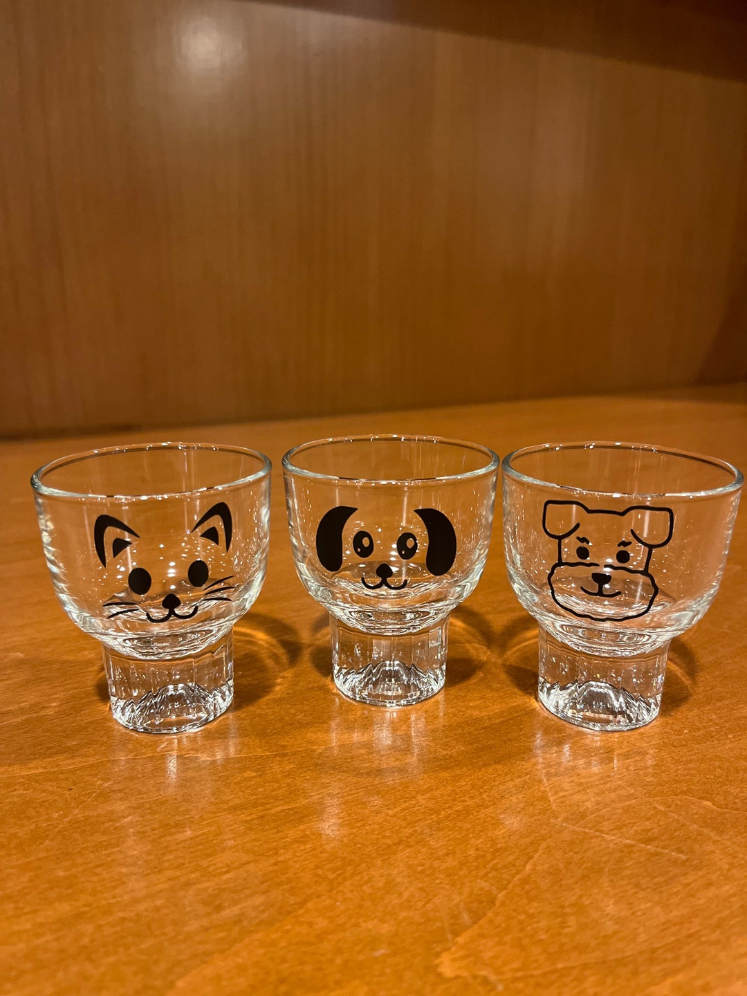 Cute Animal Shot Glass Whiskey Glasscustomized Glassanimal - Etsy UK