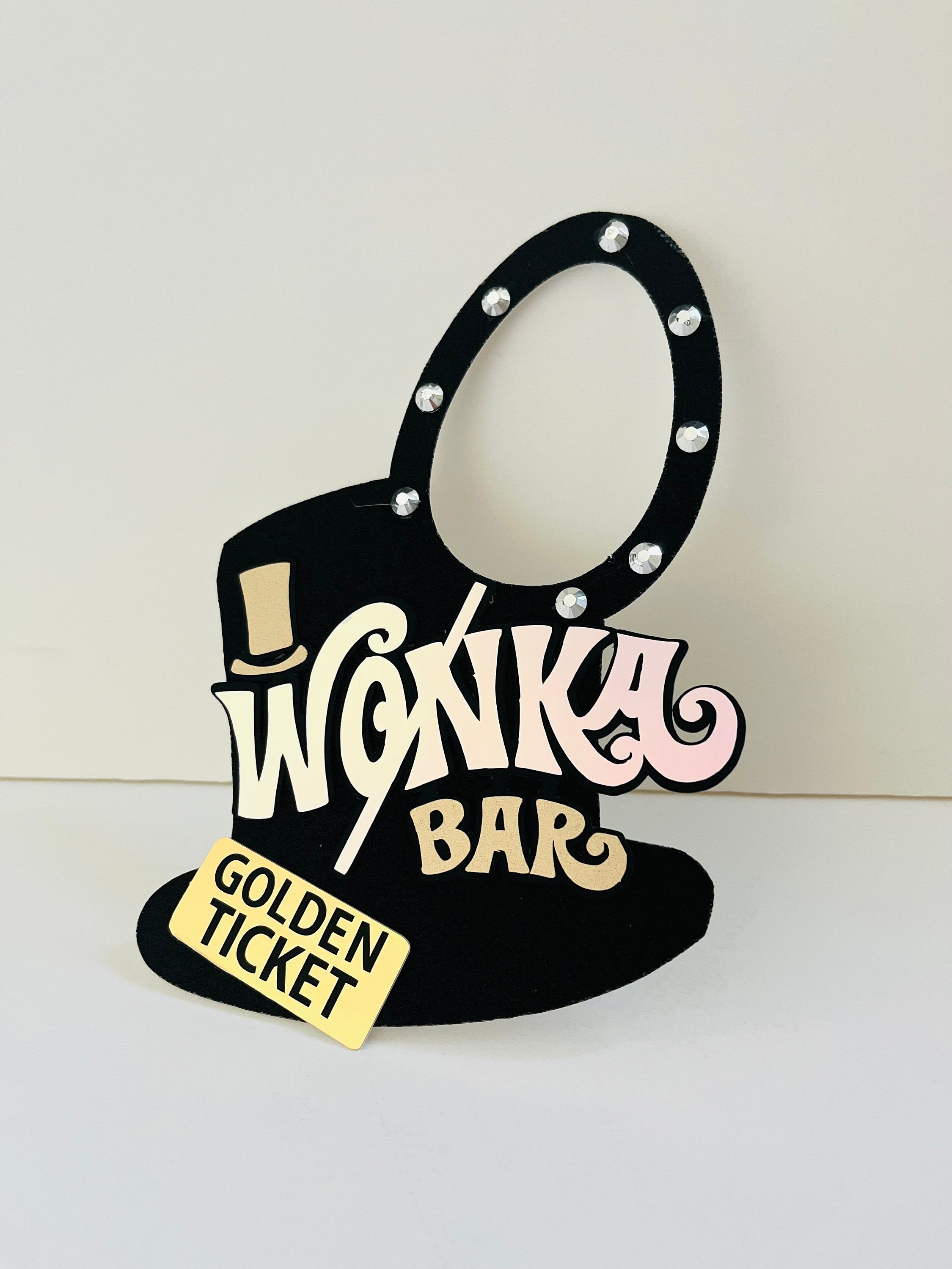 Wonka Bar Wonka Hat Wonka Bar Treat Wonka Golden Ticket - Etsy Australia