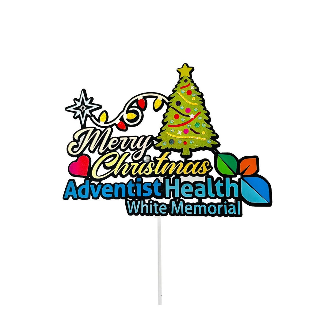 Custom Christmas Topper, Custom Message Topper, Korean Topper ...