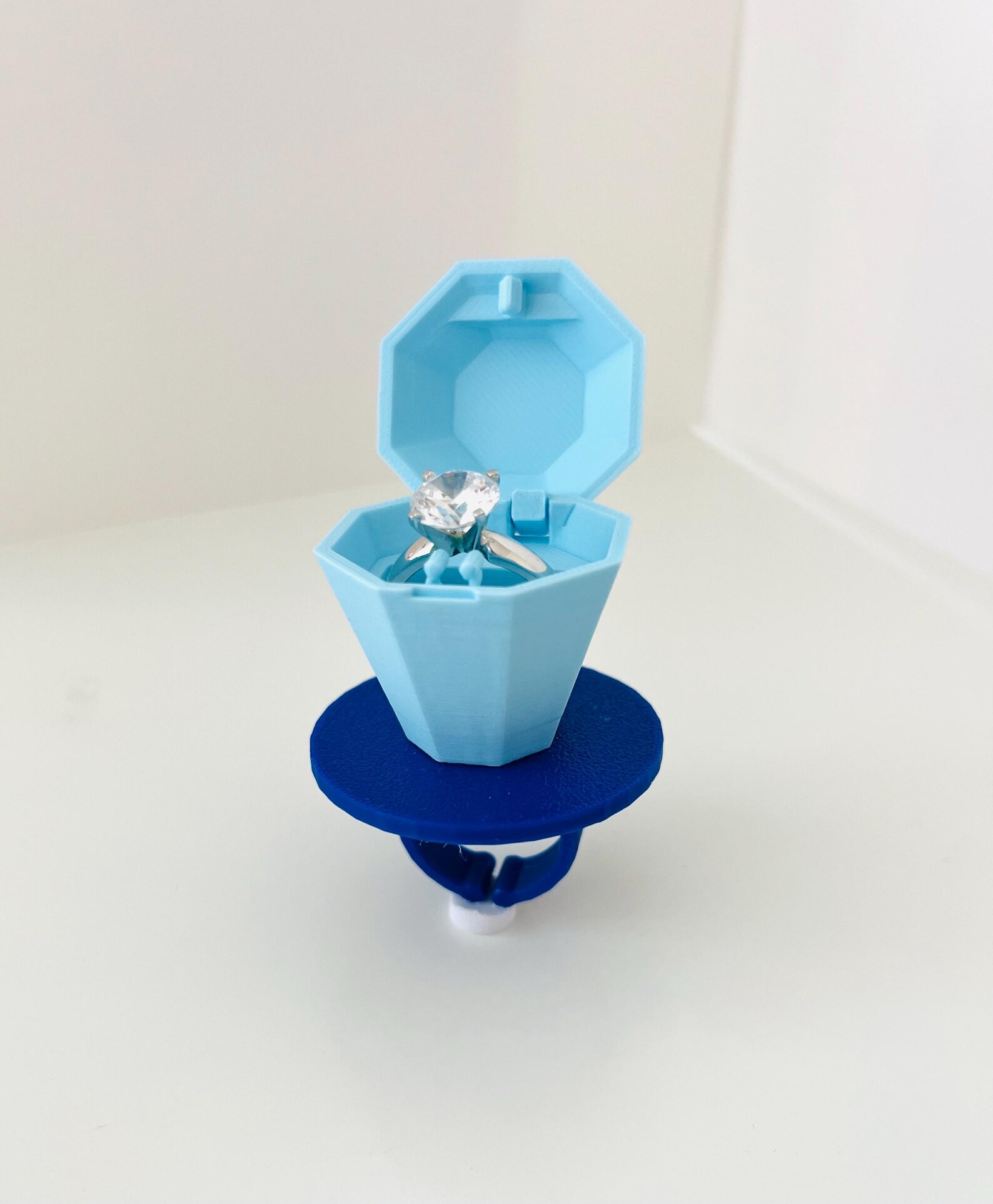3D Printed Ring Pop Proposal Box: Fun Engagement Ring Case-customize ...