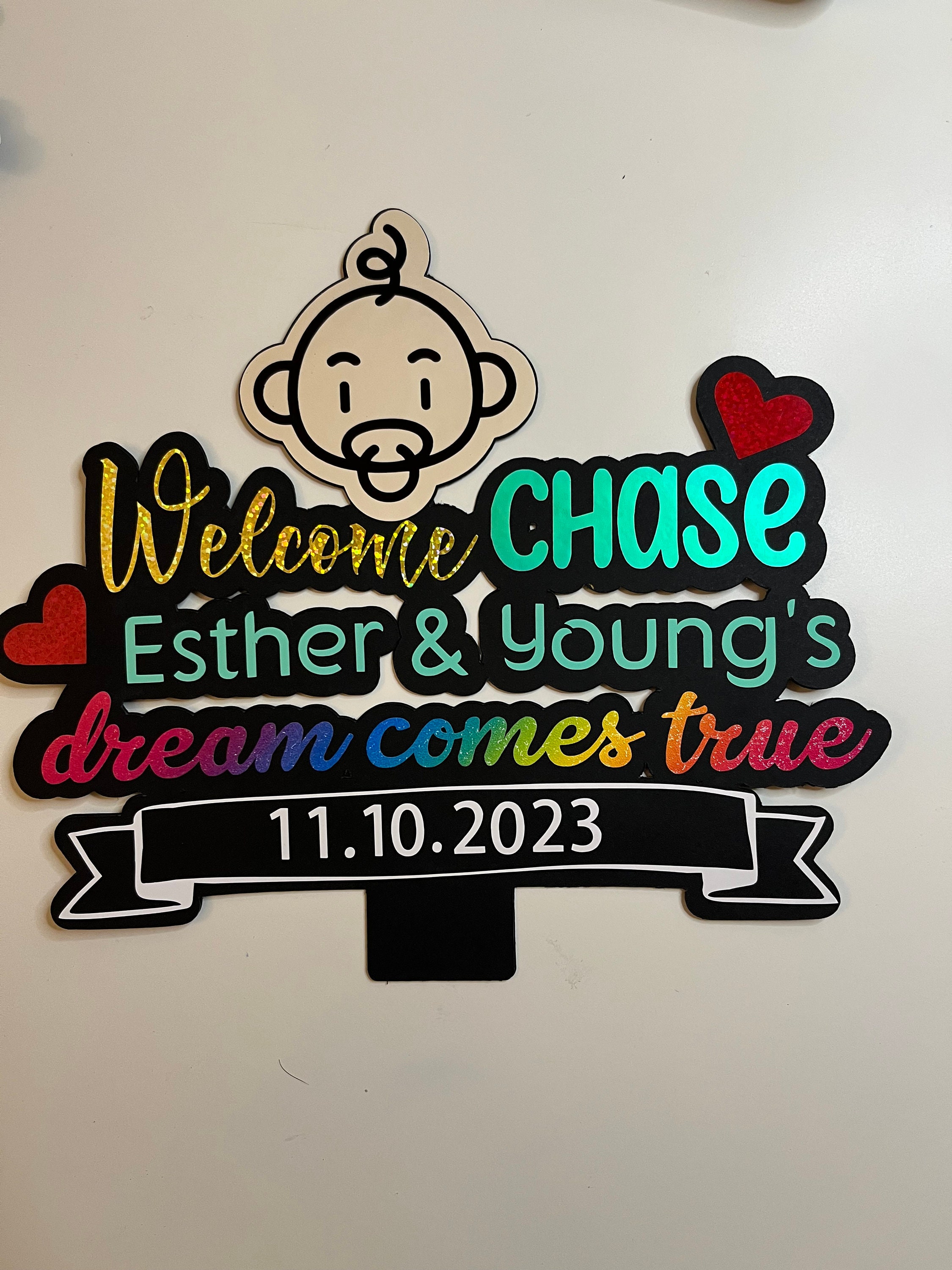 Customize Topper Cake Topper Your Own Design - Etsy