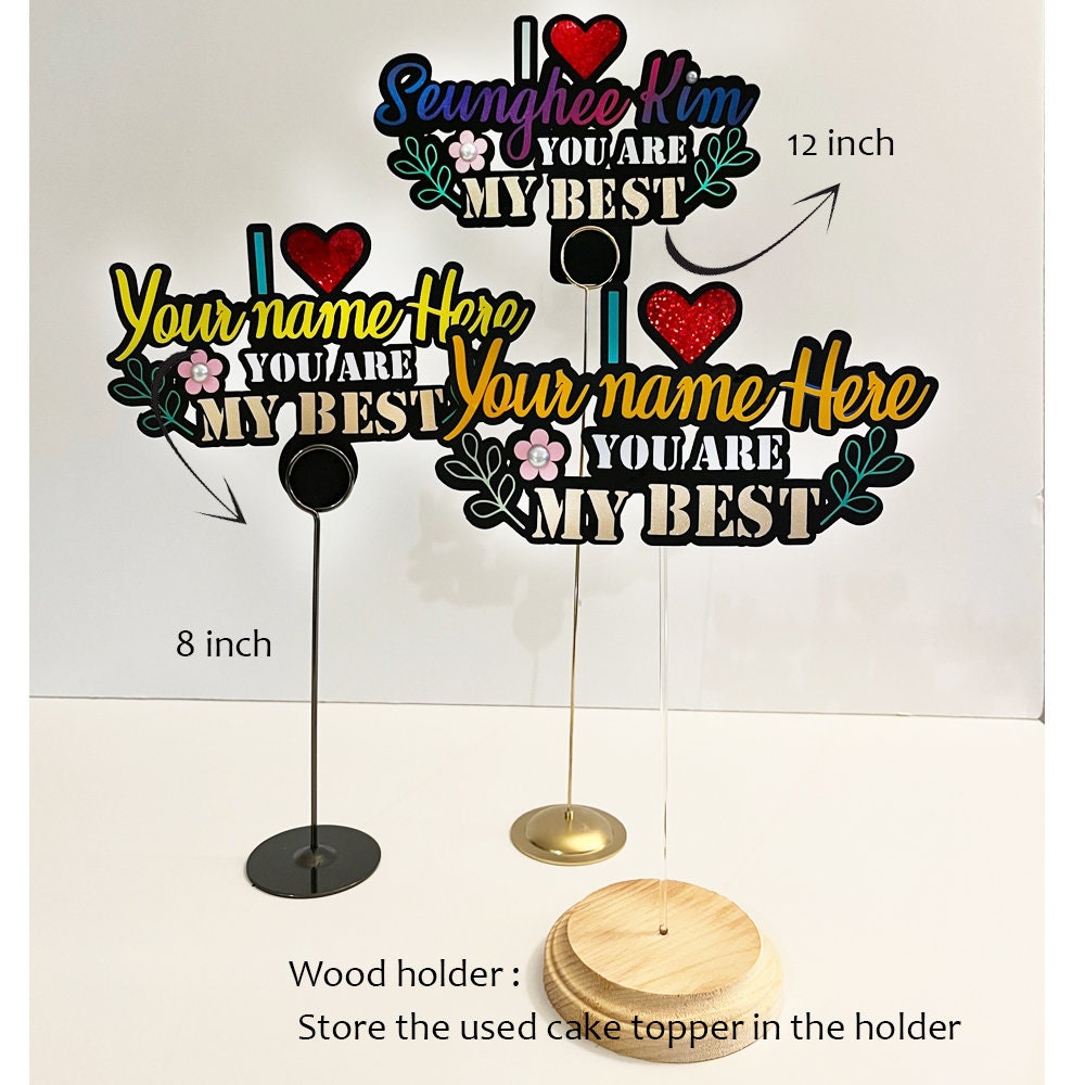 Heartfelt Message Topper,message Gift,life is Good ,message Topper ...