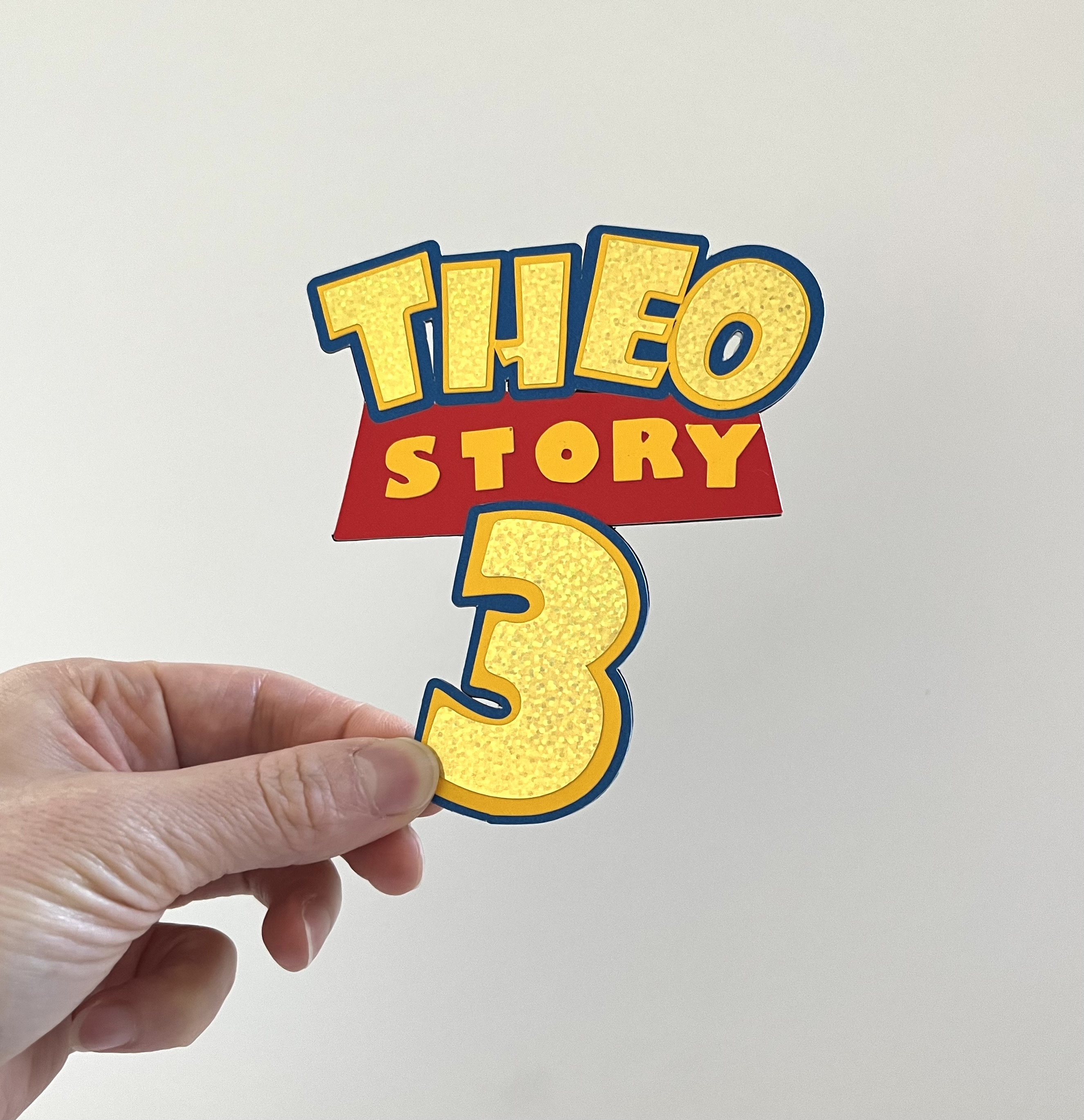 Toy Story Birthday Cake Topper Toy Story Customized Birthday Topper for ...