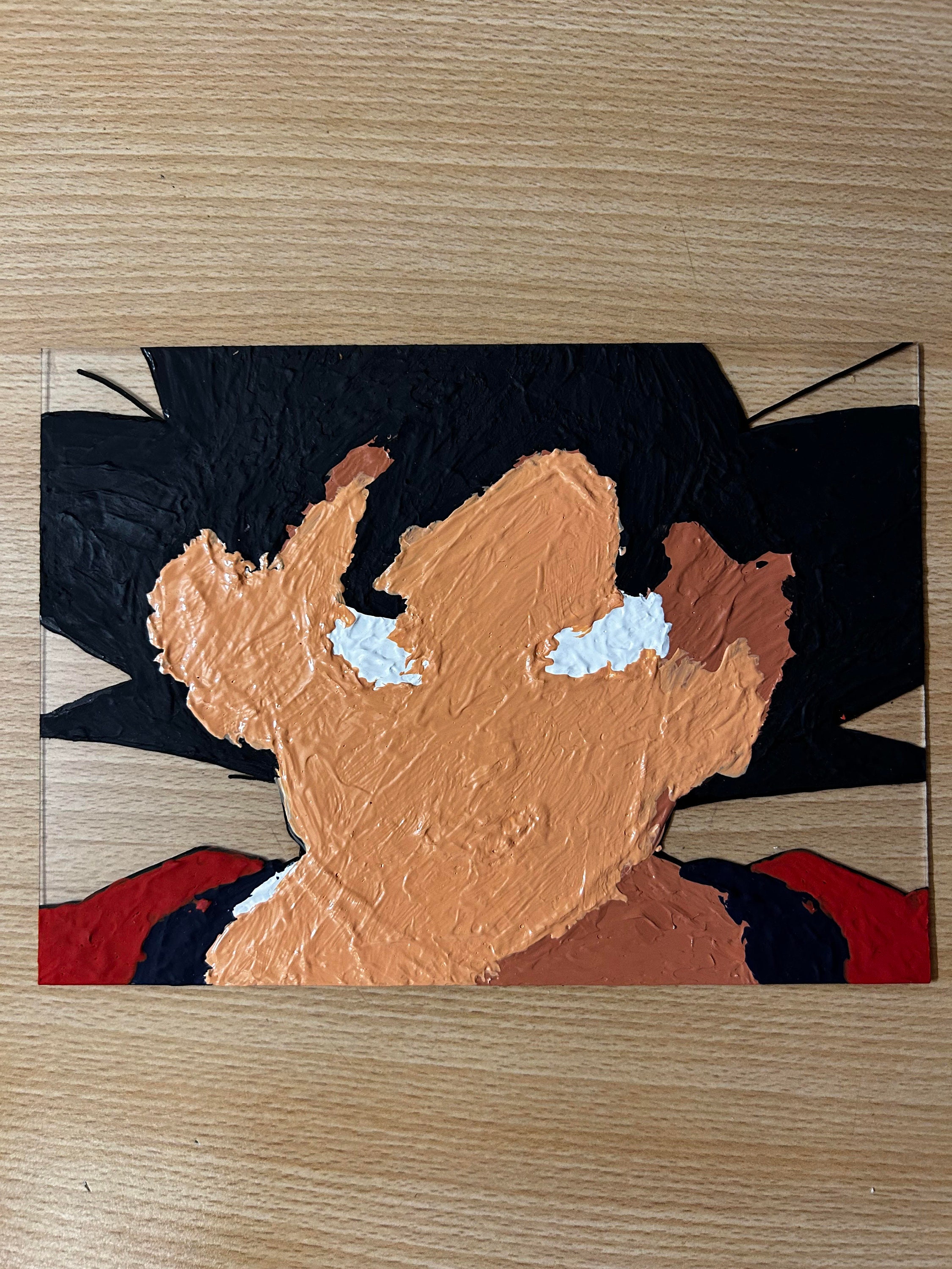 Glass Painting Goku - Dragon Ball - Etsy