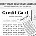 PRINTABLE Credit Card Savings Challenge | A6 Size | Instant Download ...