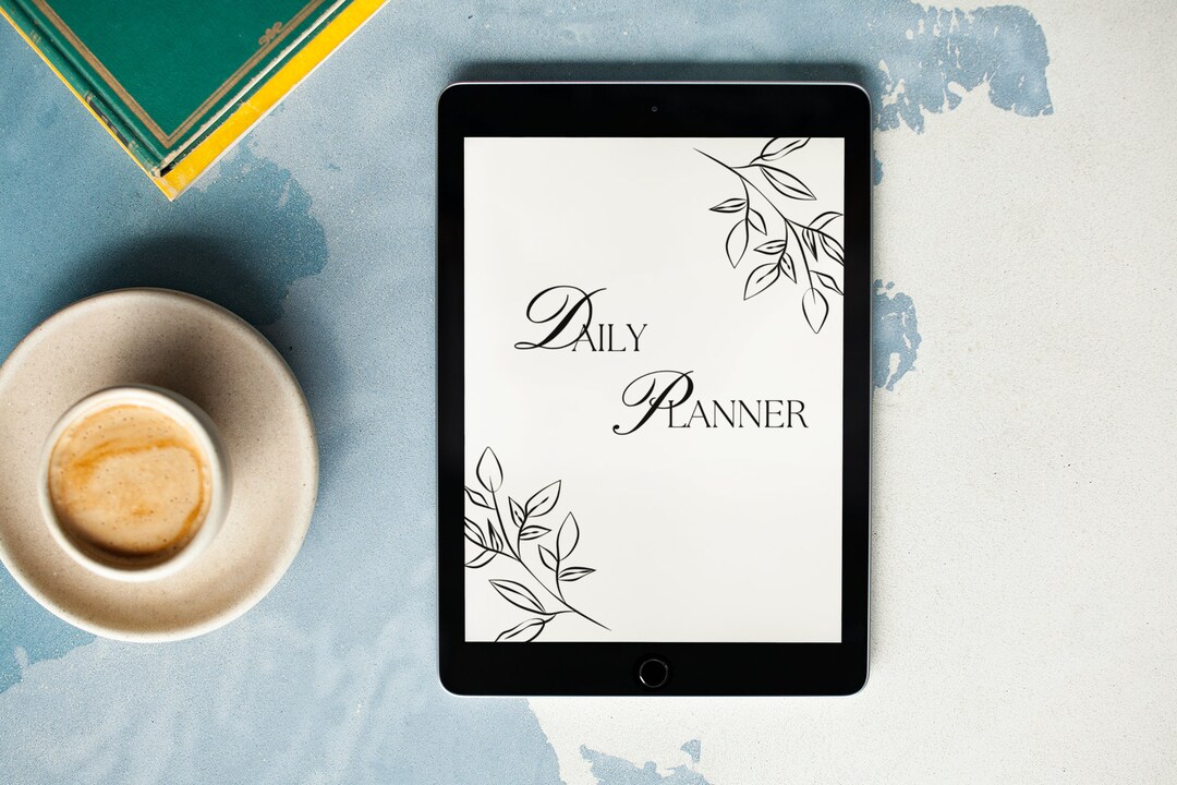 Digital Daily Panner, to Do List, Digital Schedule, Day by Day Planner ...