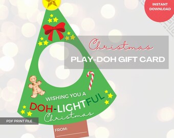 Playdough Christmas Holder - Etsy