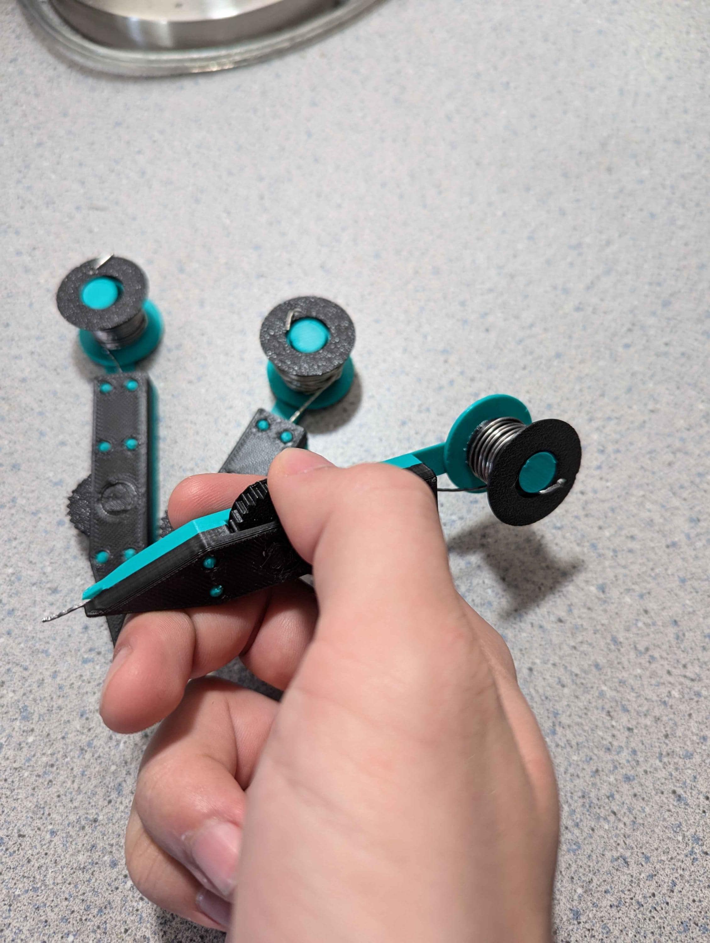 Solder Feeder/arm Solder Guide With Spool - Etsy