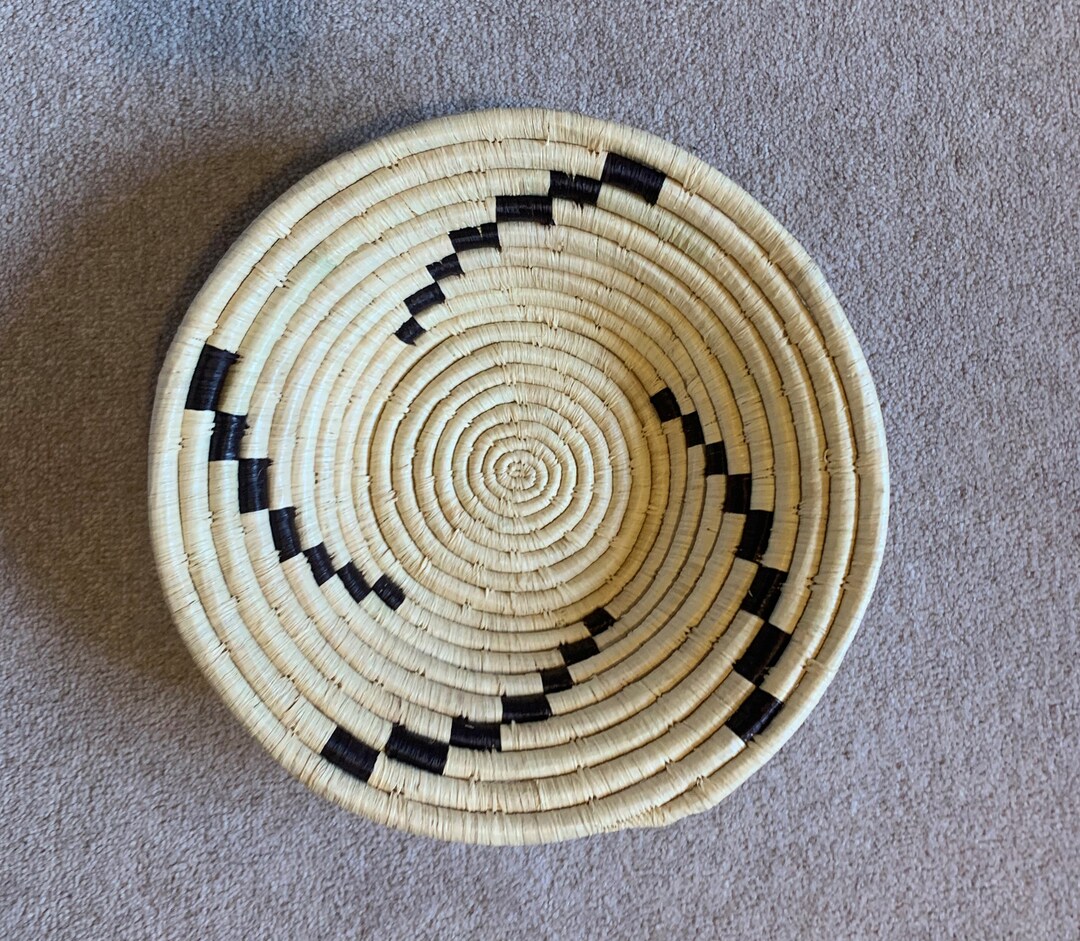 Authentic African Baskets Handwoven in Uganda Wall Art/table ...