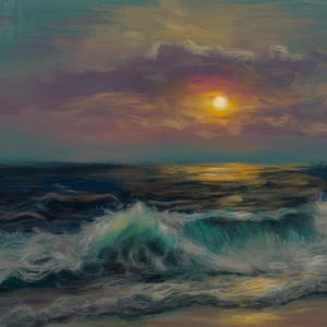 Summer Sunset Print - Etsy