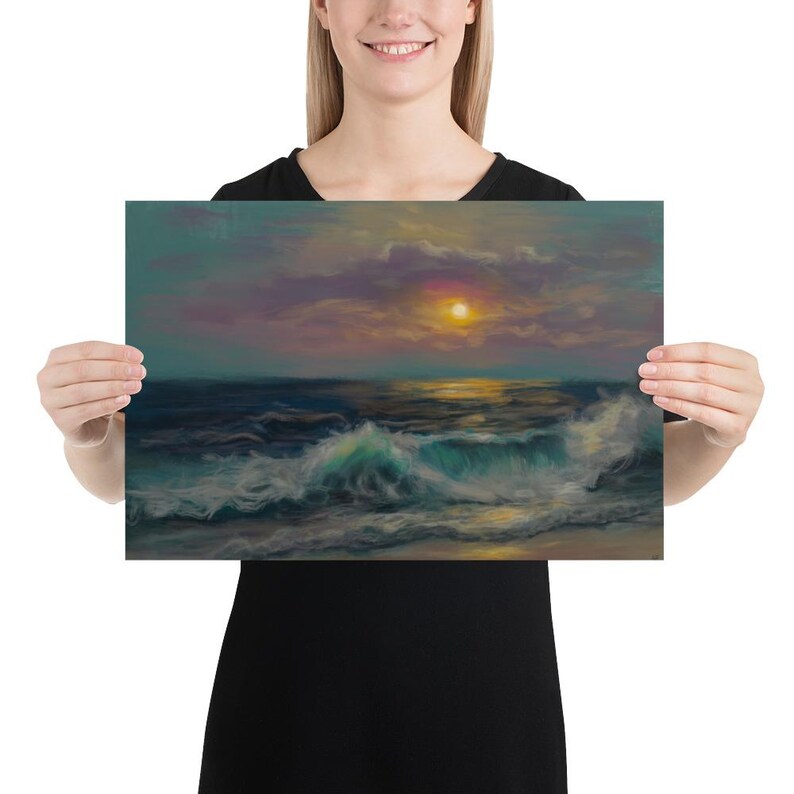 Summer Sunset Print - Etsy