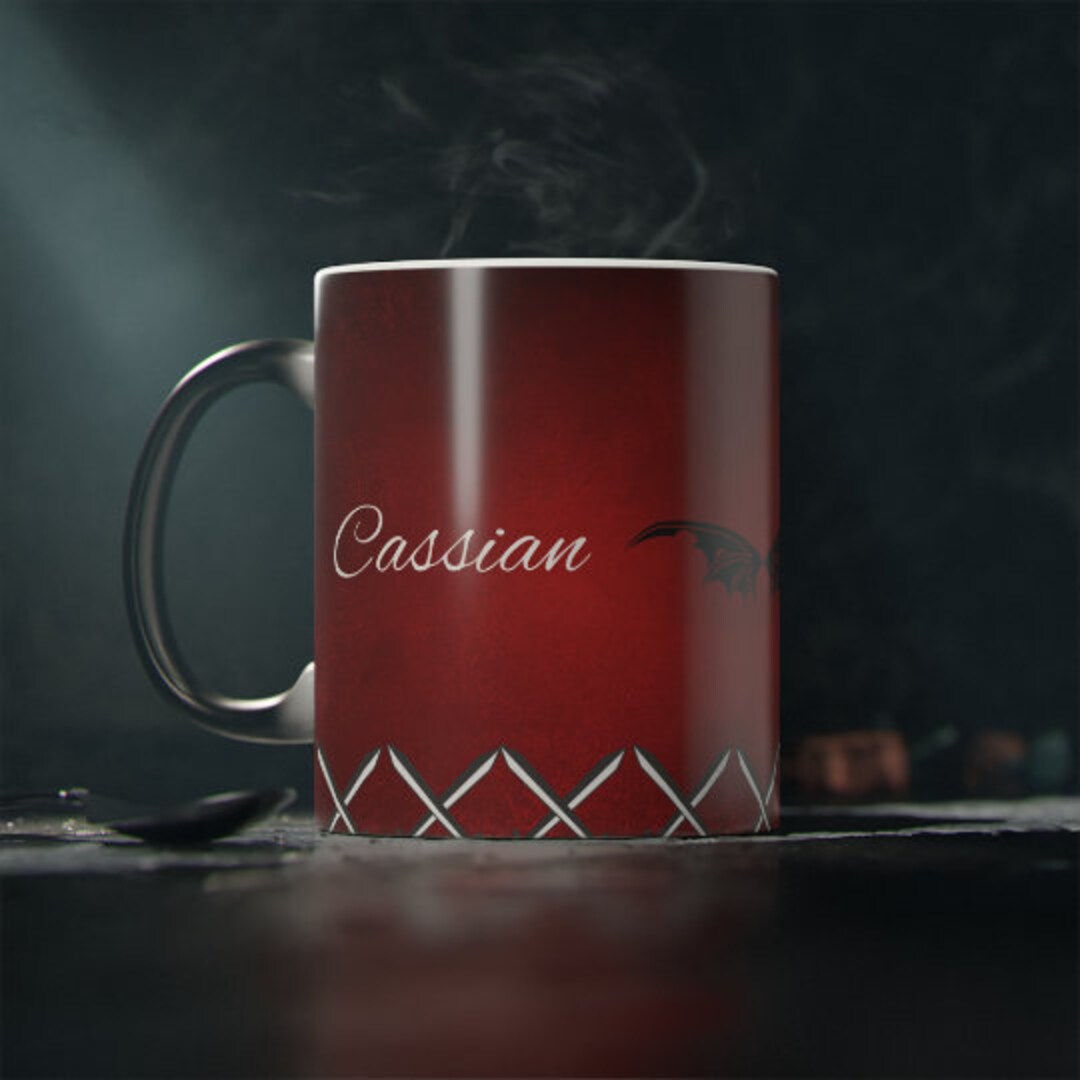 ACOTAR: Cassian Commander of the Night Court 11 Oz. Color Changing Mug ...