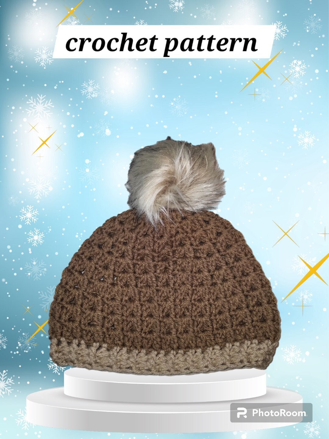 Petal Stitch Hat Crochet Pattern - Etsy