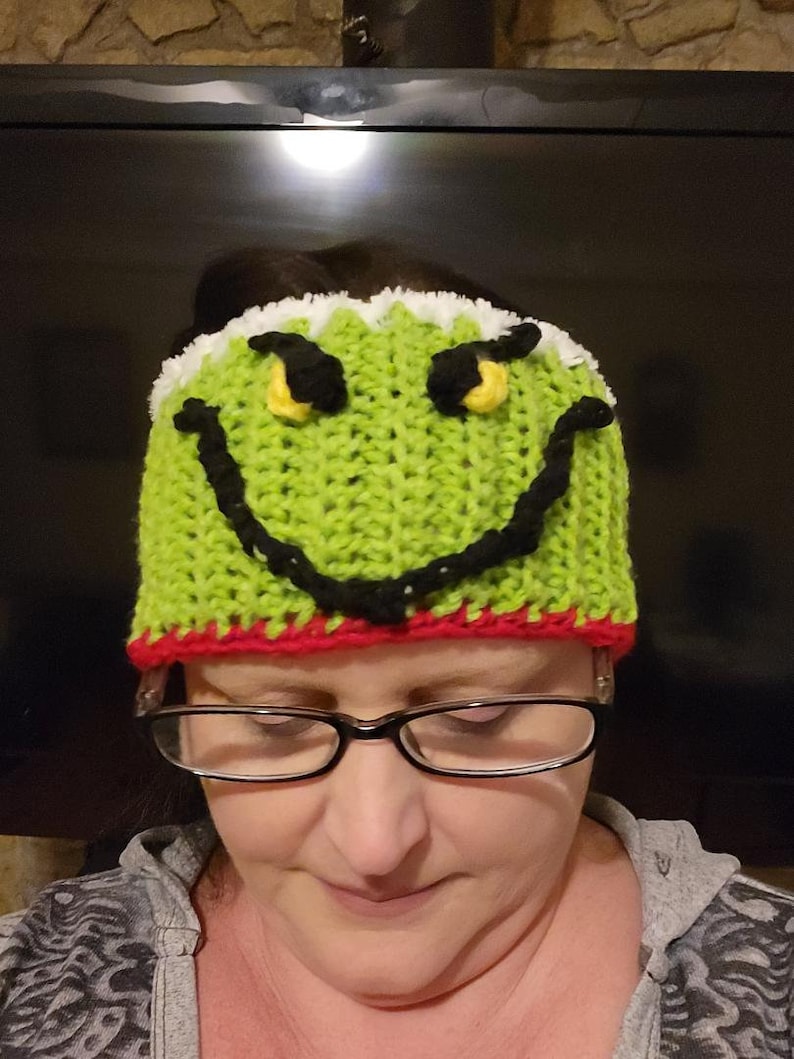 Grinchy Ear Warmer Crochet Pattern - Etsy