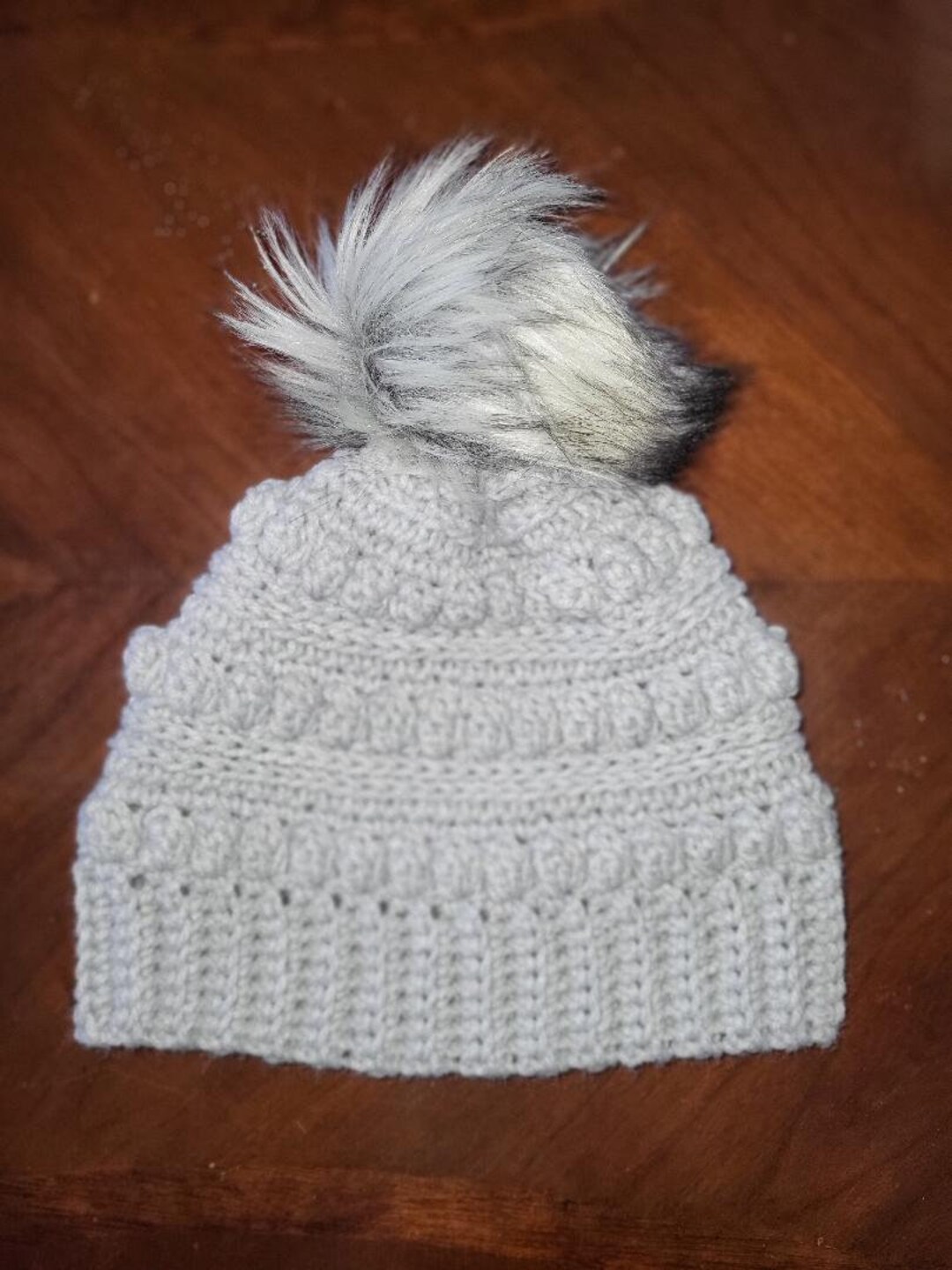 Popcorn Stitch Hat Crochet Pattern - Etsy