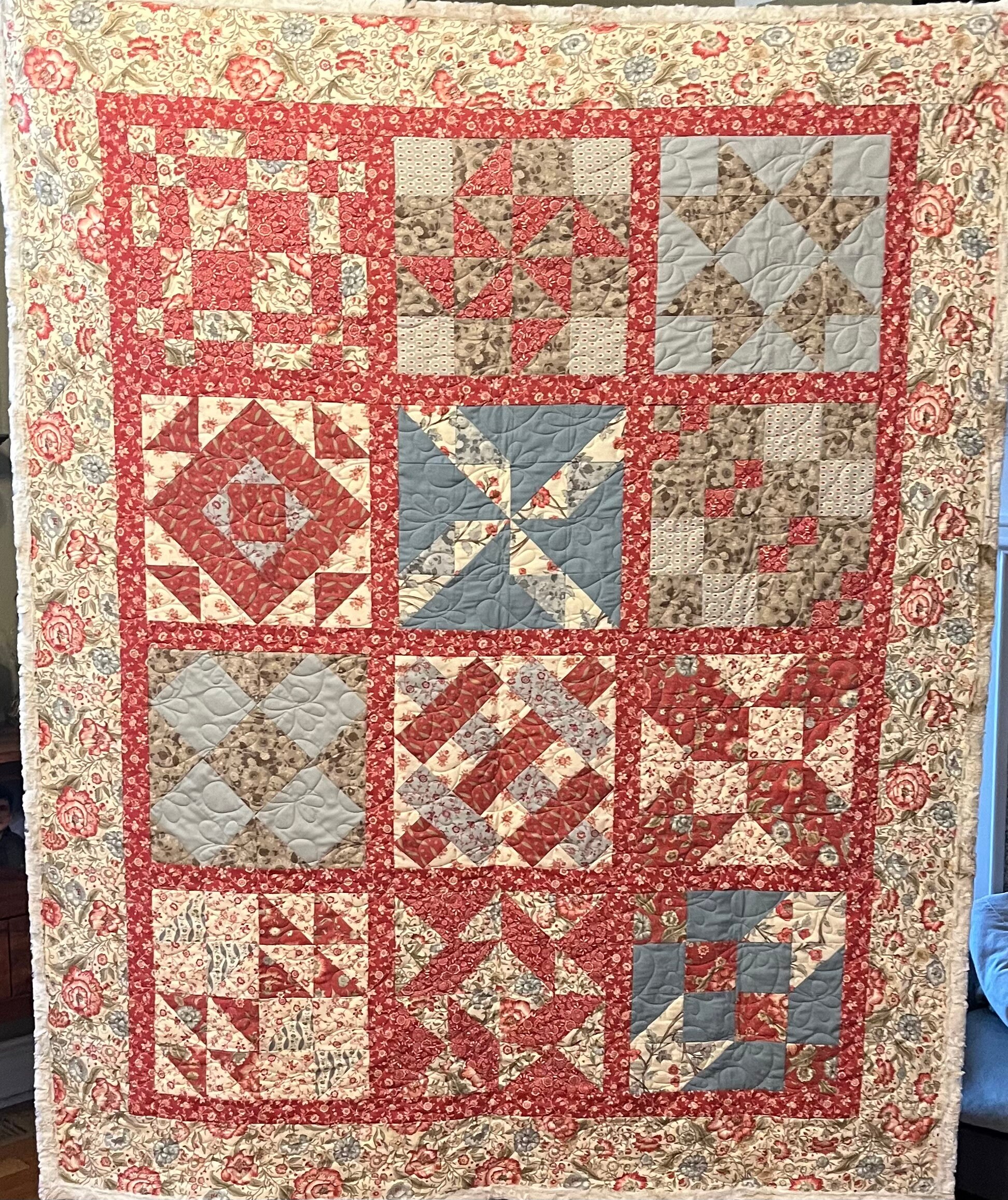 Block of the Month Quilt - Etsy