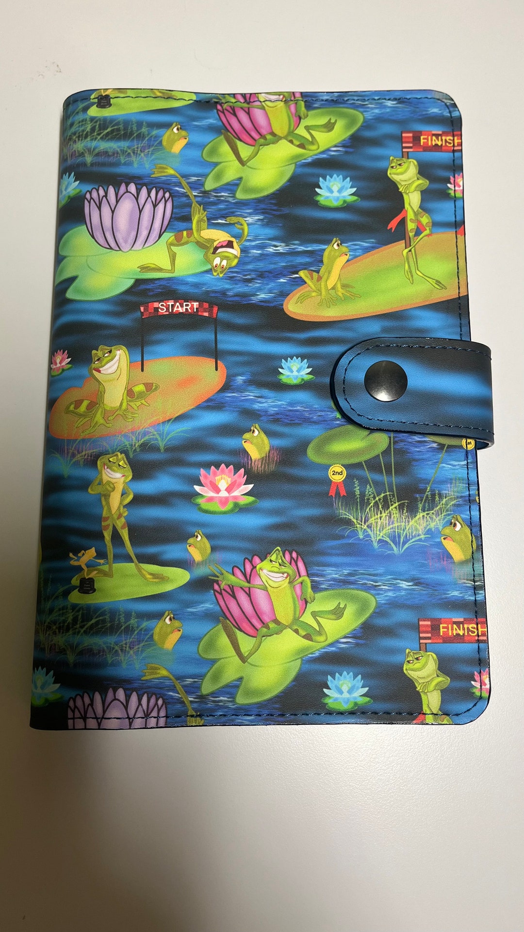 READY TO SHIP. Frog Notebook Cover With Snap - Etsy