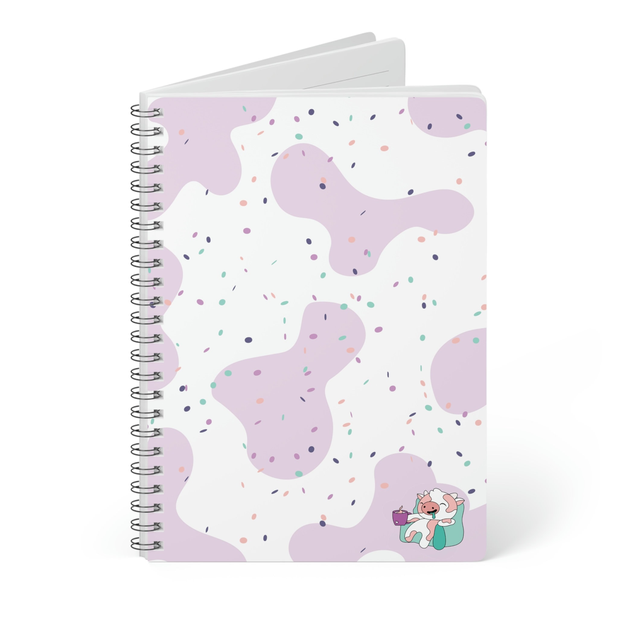 THE LAZY COW Journal, Cute Cow Print Journal, Great Birthday Gift, Grad ...