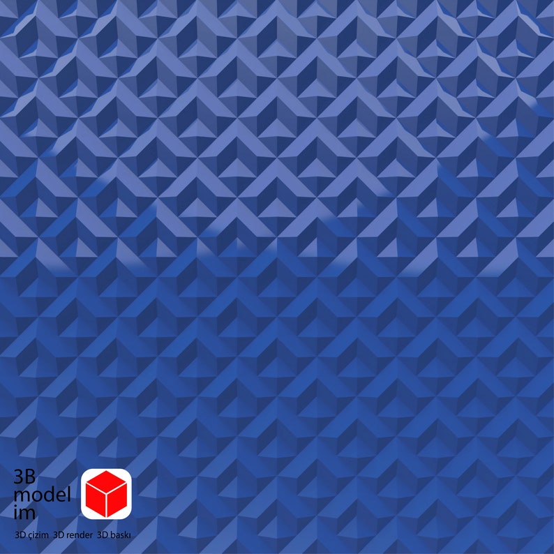 3D Tile Pattern Motif and Mold STL File 3D Tile - Etsy