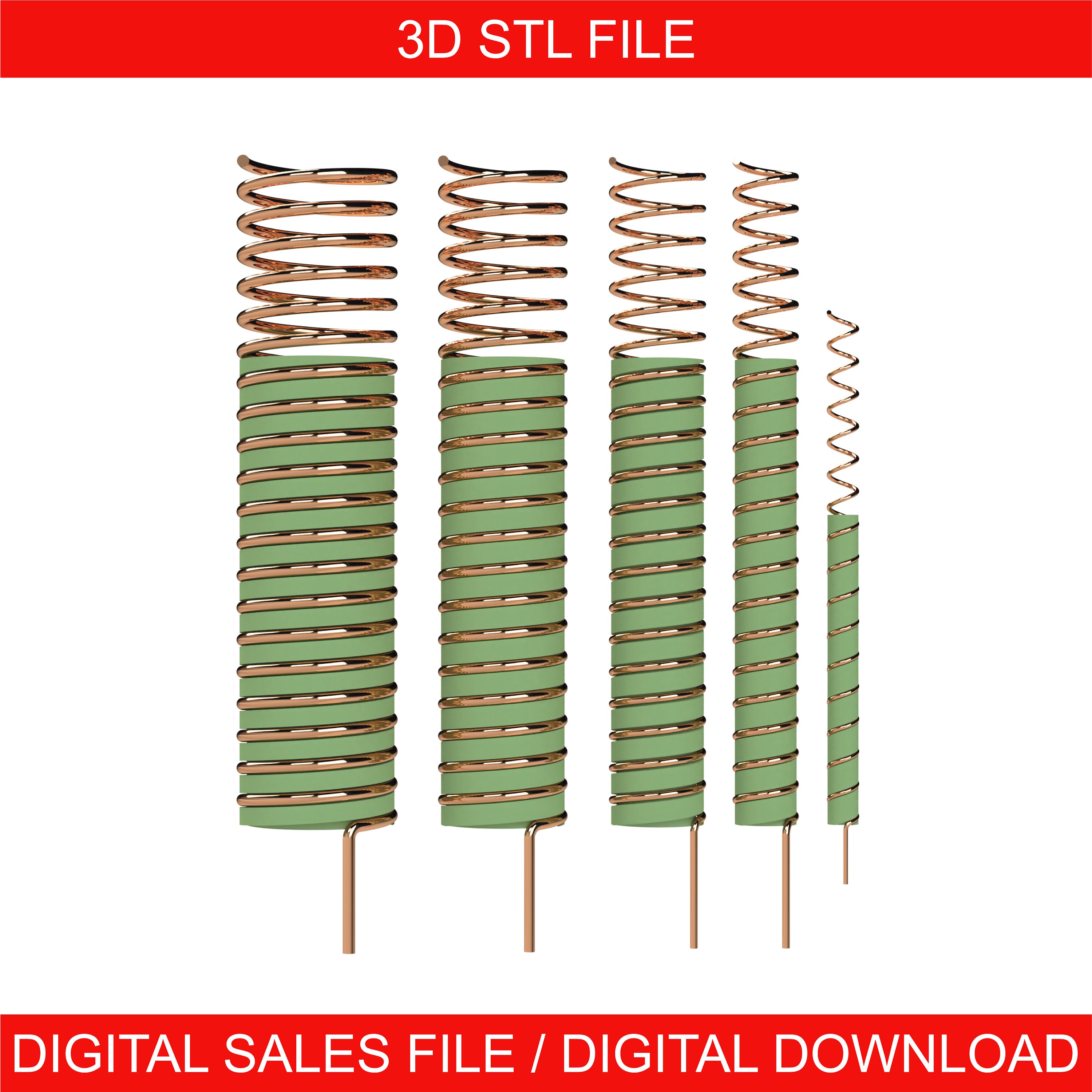Fibonacci Coil Winding Jig for Electroculture Gardening 3d Stl File ...