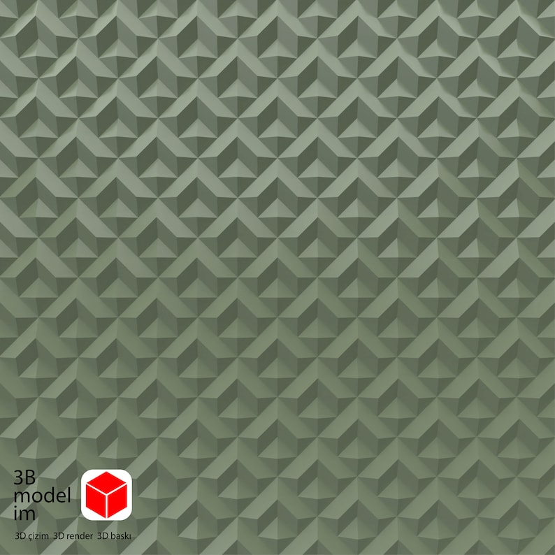 3D Tile Pattern Motif and Mold STL File 3D Tile - Etsy