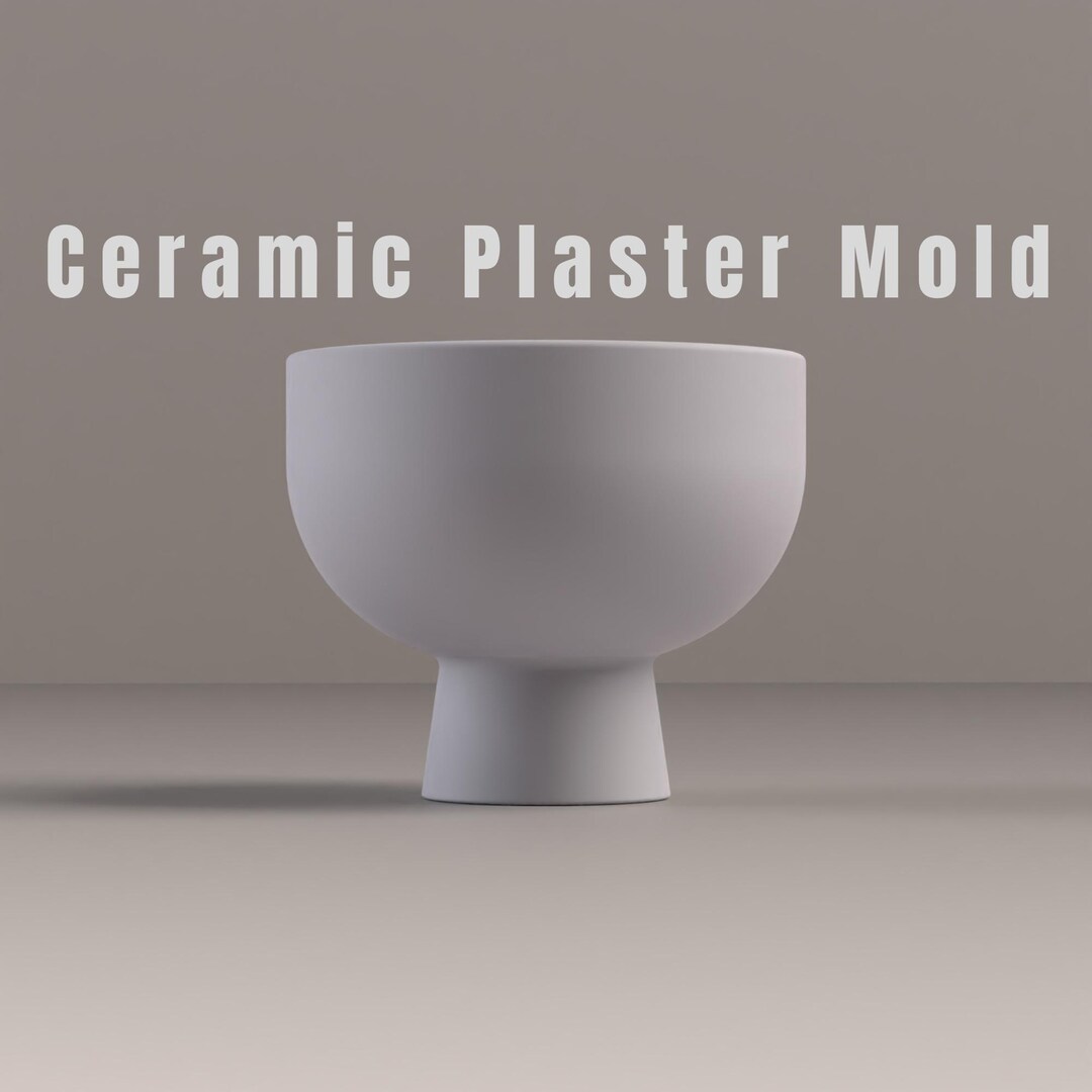 Ceramic Bowl Plaster Mold – 3D Printer STL File (digital Download) - Etsy