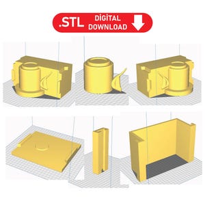 Coffee Mug Plaster Mold: 3D Printer STL File (250ml) - Etsy