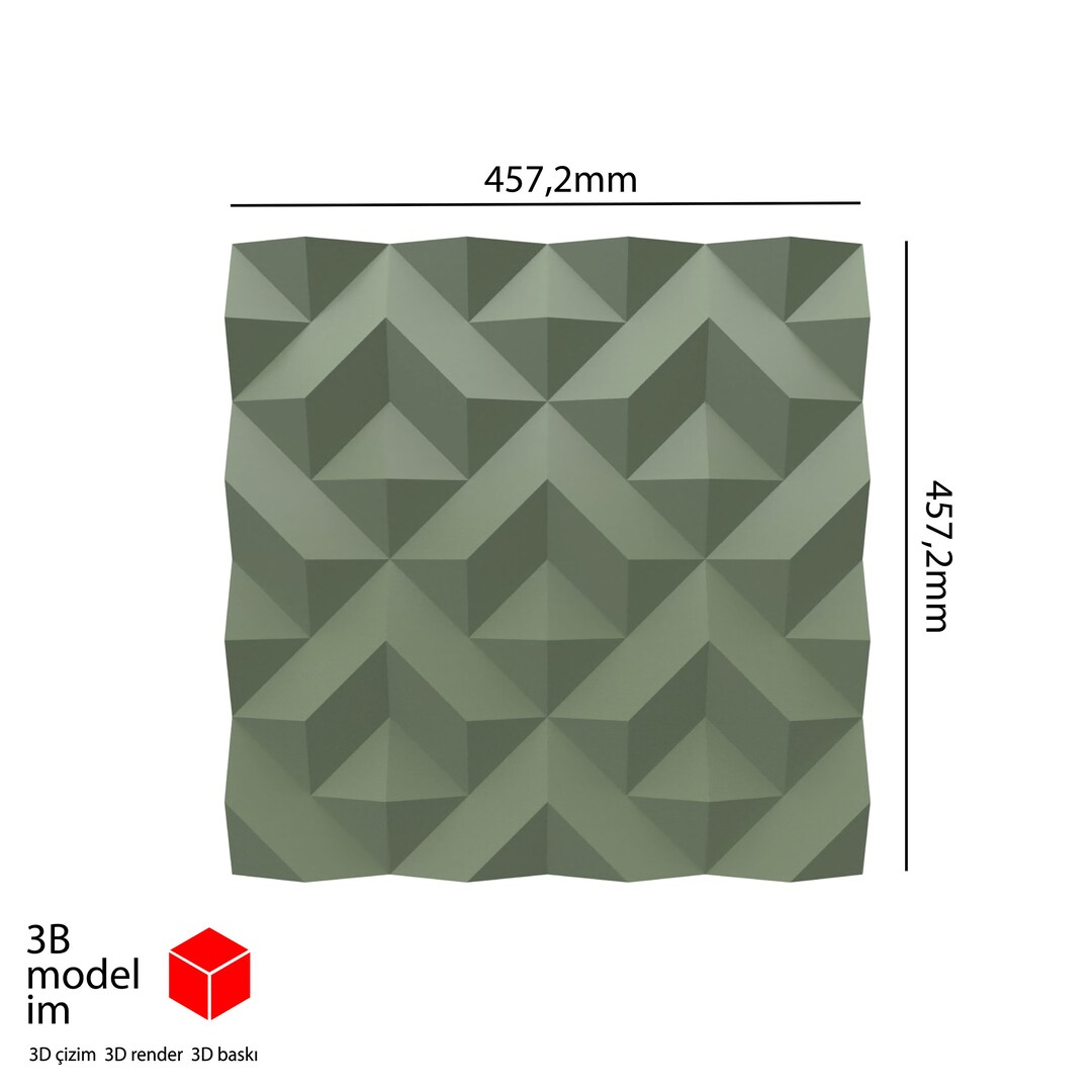 3D Tile Pattern Motif and Mold STL File 3D Tile - Etsy