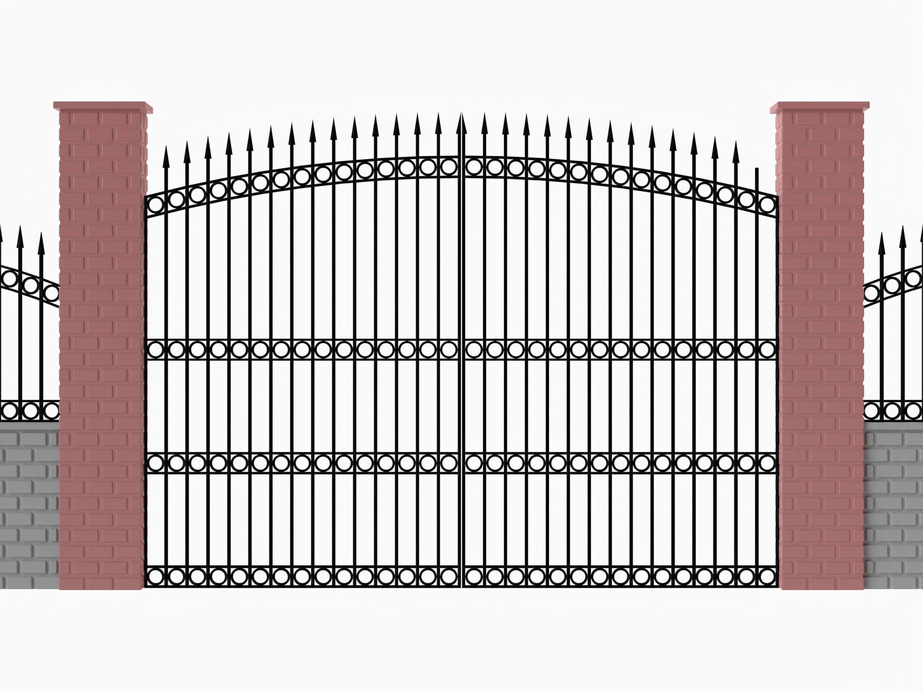 1/64 Scale Diorama Stone Wall and Fence Stl File Garden Wall 3d Stl ...