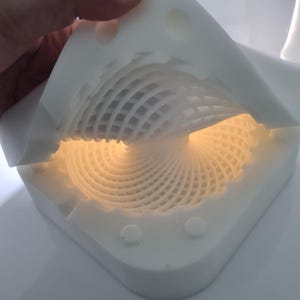 Rodin Coil Silicone Mold: Torus Epoxy Casting (24 Round) - Etsy