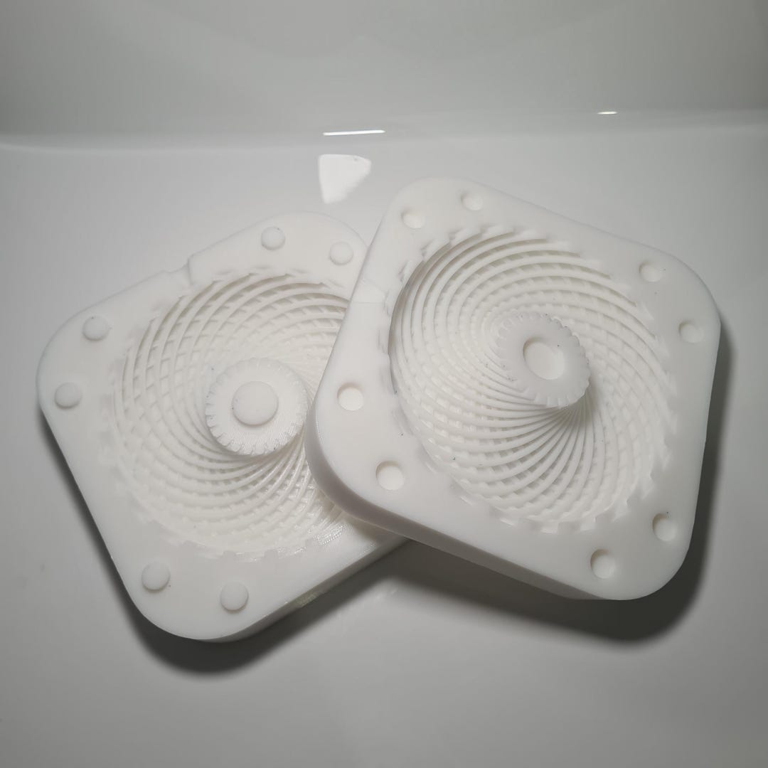 Rodin Coil Silicone Mold: Torus Epoxy Casting (24 Round) - Etsy