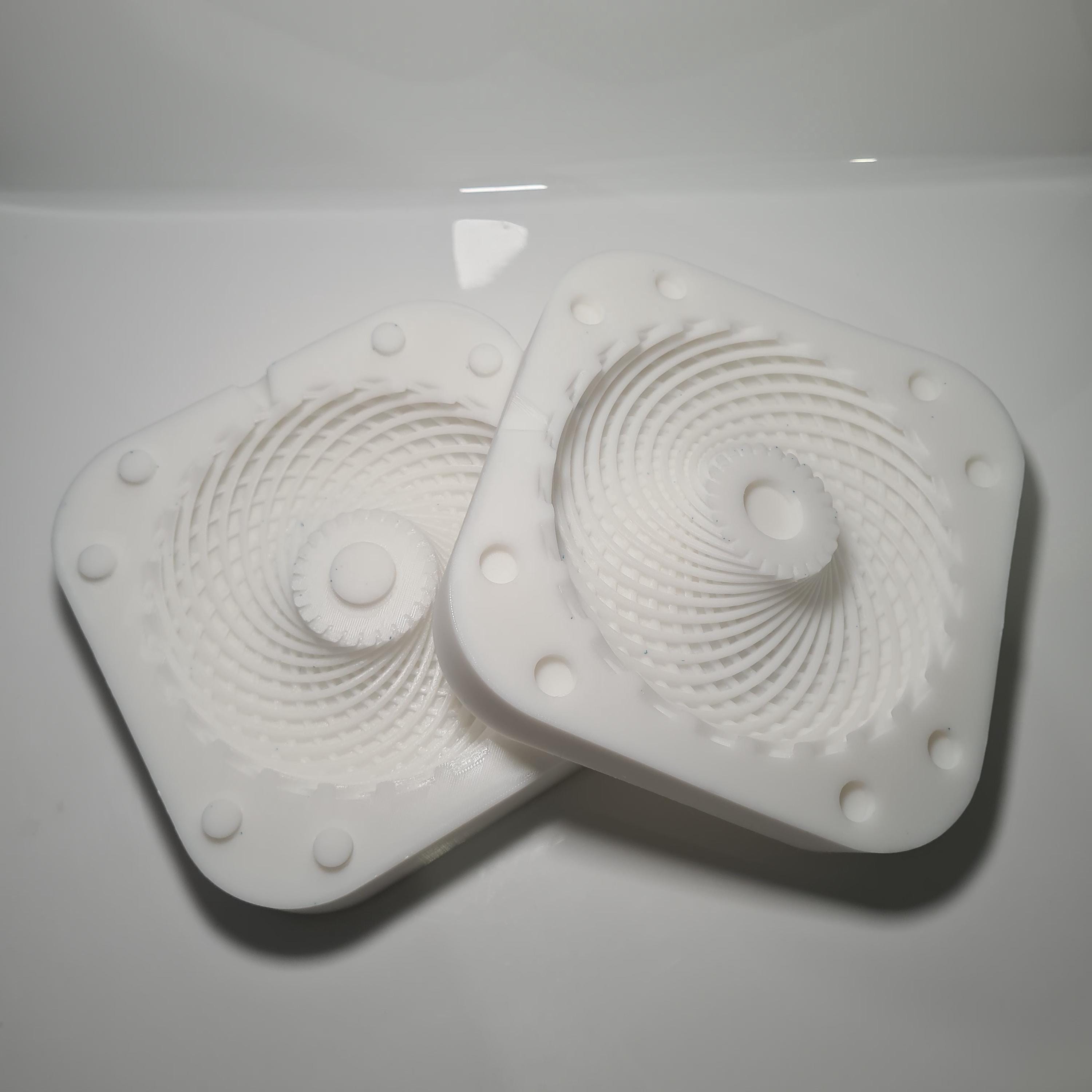 Rodin Coil Silicone Mold: Torus Epoxy Casting (24 Round) - Etsy