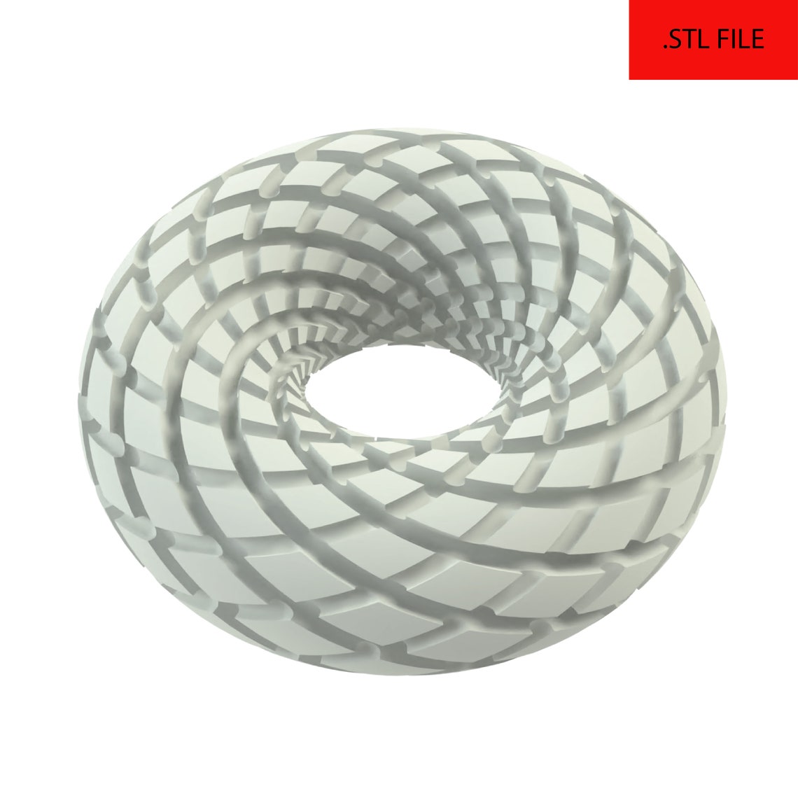 Rodin Coil 100x100x35mm Stl File POE Coil QI Mold Diy Frame - Etsy