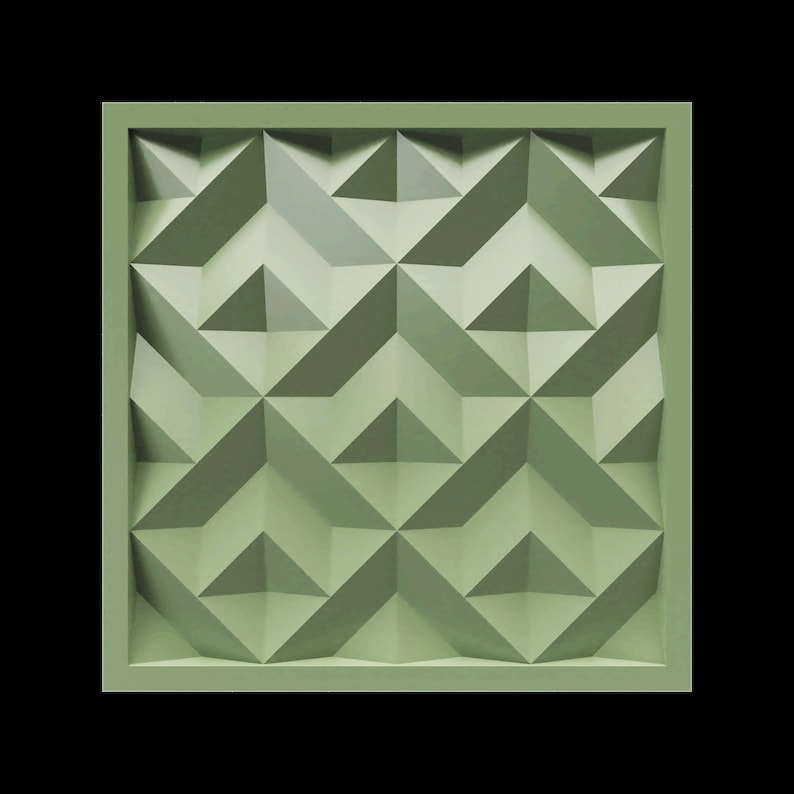3D Tile Pattern Motif and Mold STL File 3D Tile - Etsy