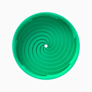 Spiral Gold Mining Pan 3D Model: STL & Parasolid Files (15 3/4 Inches ...