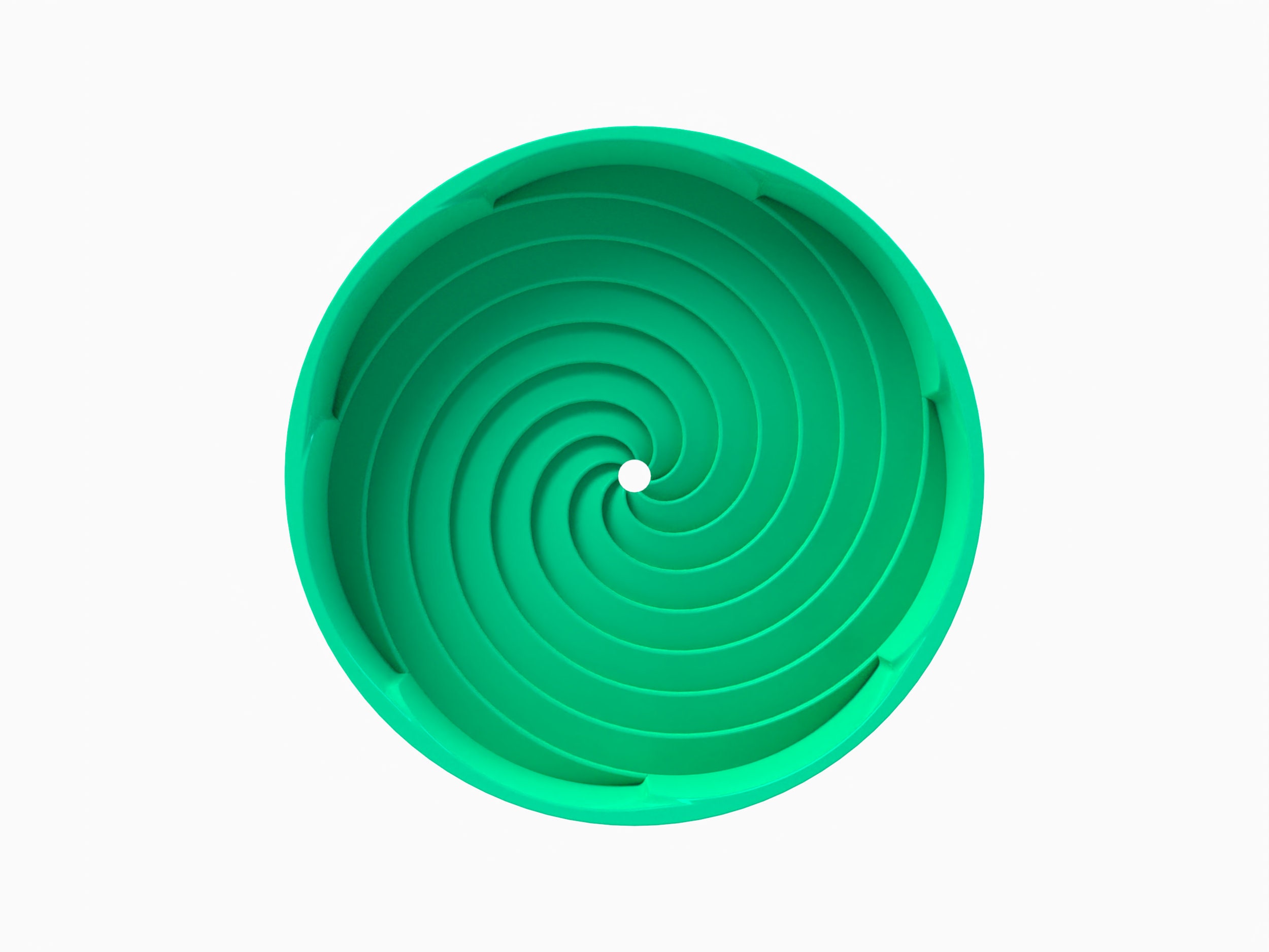 Spiral Gold Mining Pan 3d Model Drawing | Suitable for 3d Printing (15 ...