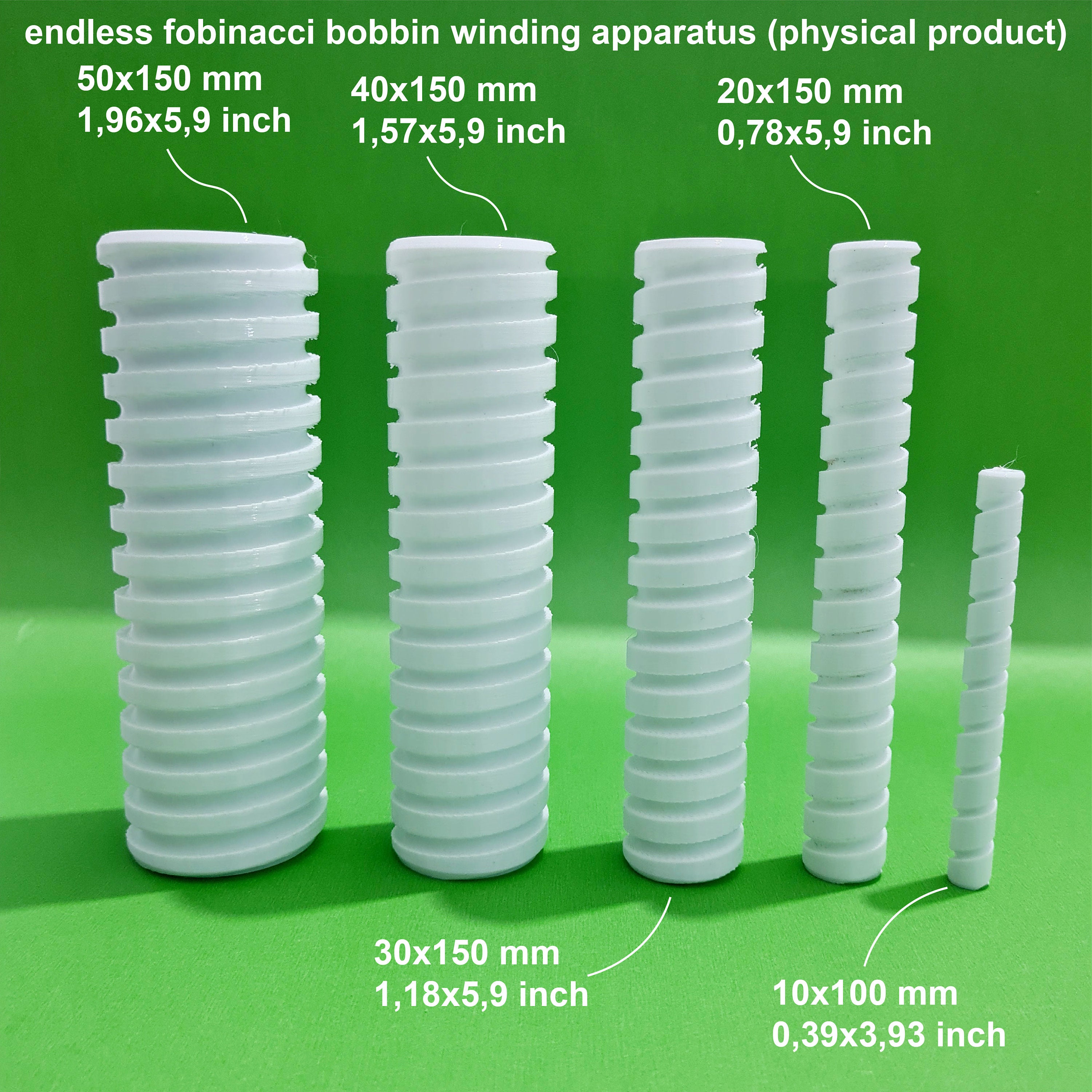 Fibonacci Coil Winding Jig: Electroculture Gardening 3D Print - Etsy