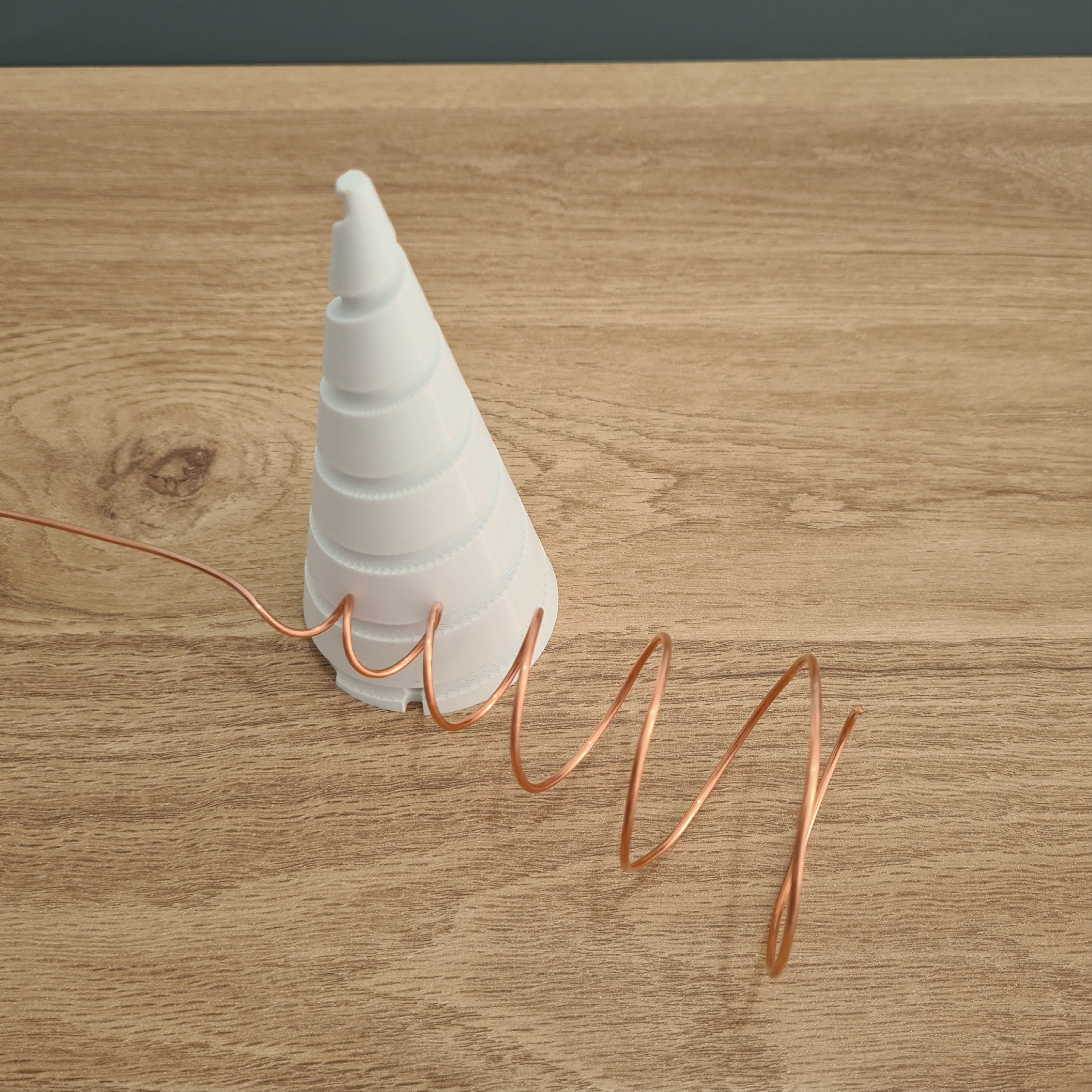 Fibonacci Coil Winding Jig for Electroculture Gardening 3d - Etsy Canada