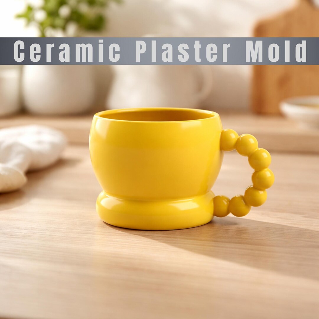 Slip Cast Mold (digital Download), Plaster Mug Mold, Tea Cup - Etsy