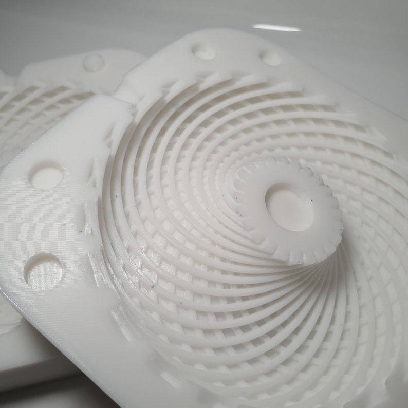 Rodin Coil Silicone Mold: Torus Epoxy Casting (24 Round) - Etsy