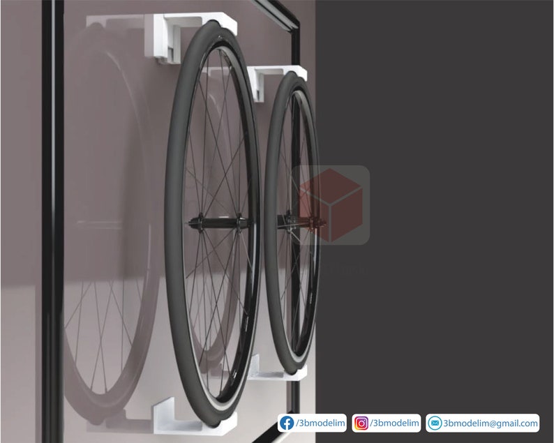 Bike Rim and Wheel Hanger - Etsy