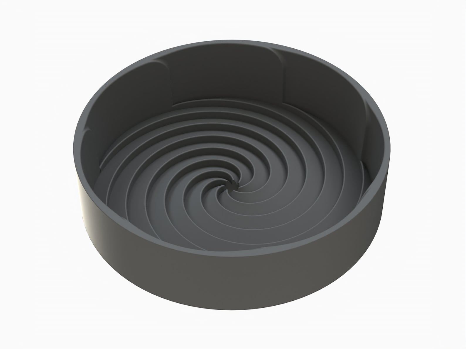 Spiral Gold Mining Pan 3d Model Drawing | Suitable for 3d Printing (15 ...