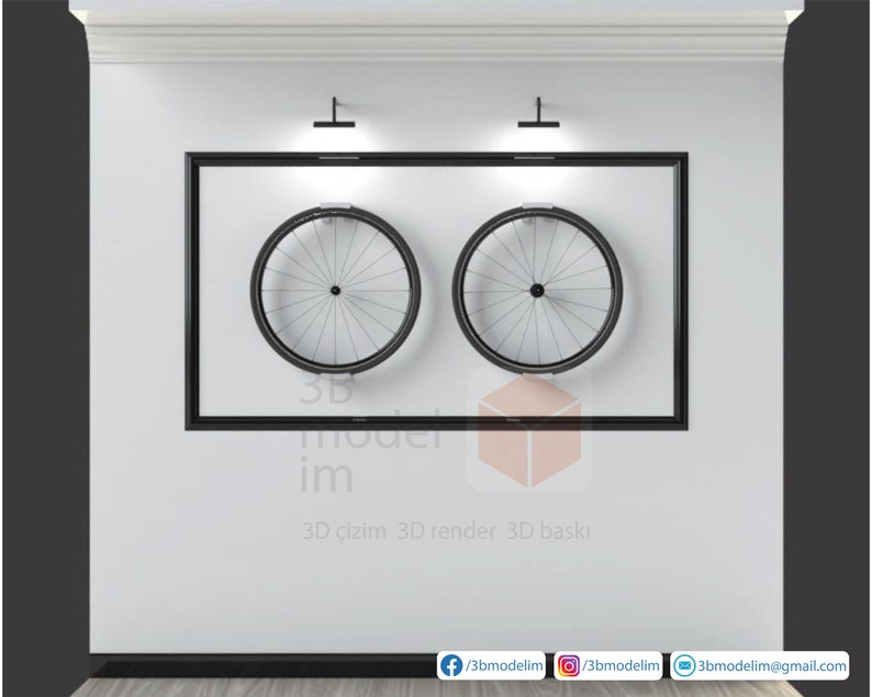 Bike Rim and Wheel Hanger - Etsy